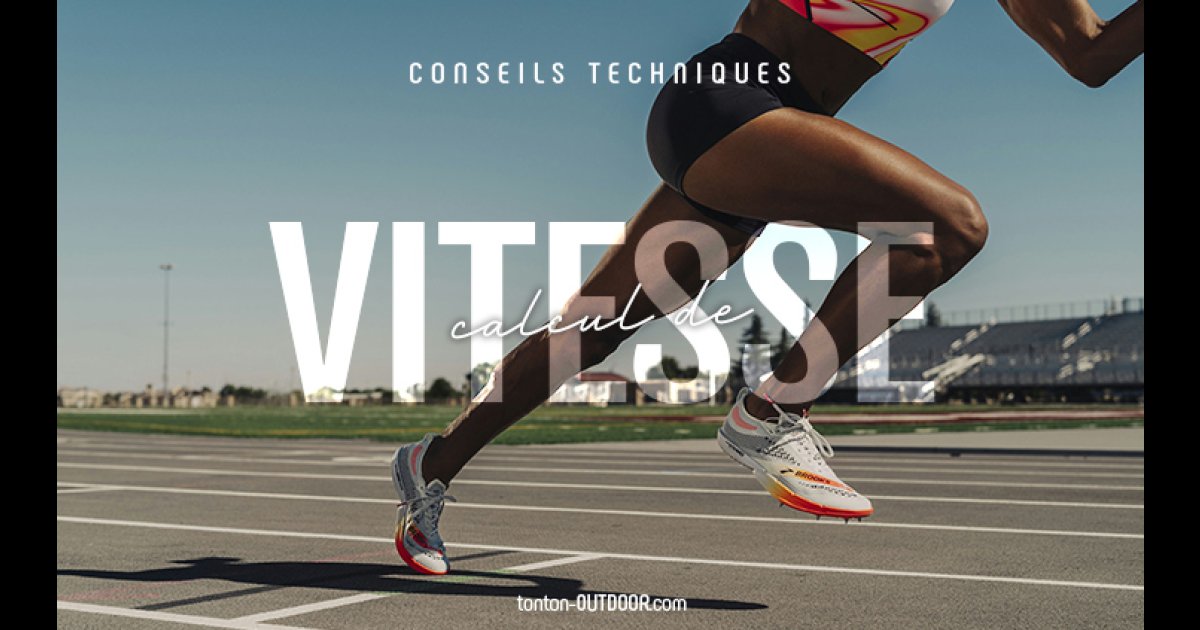 Calcul allure et vitesse de course à pied