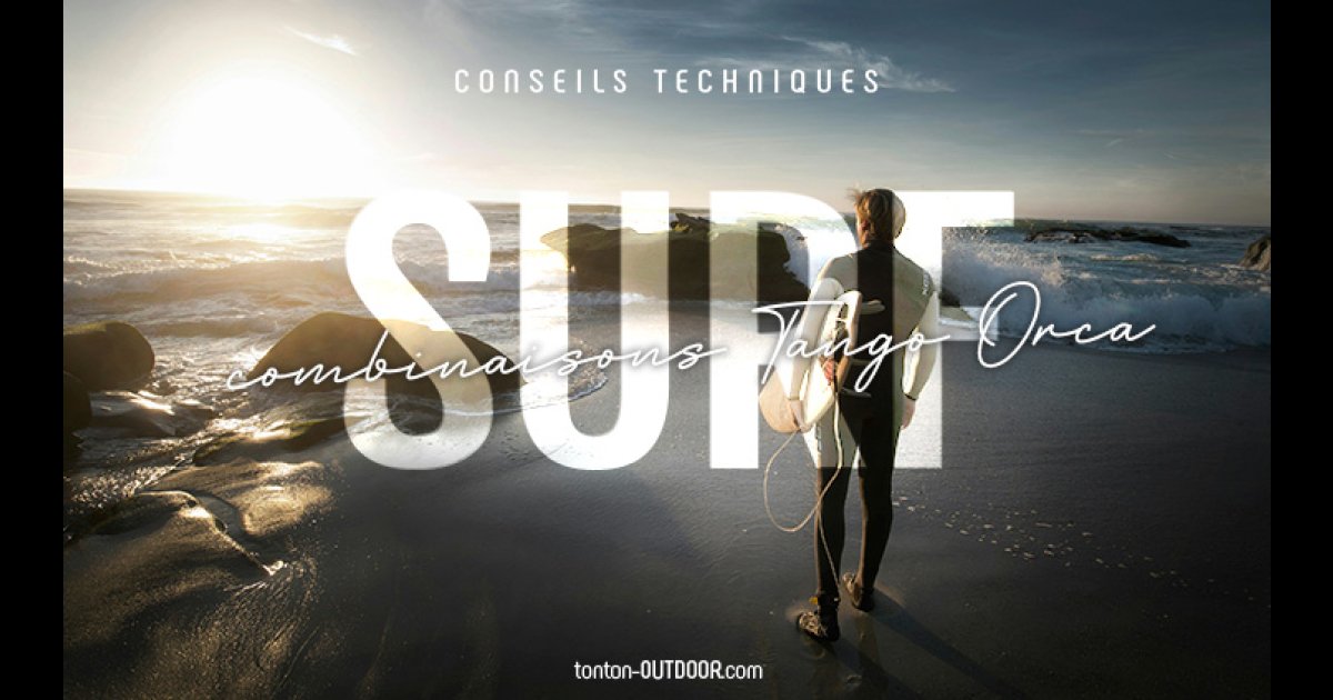 Découvrez les combinaisons isolantes de surf Tango Orca