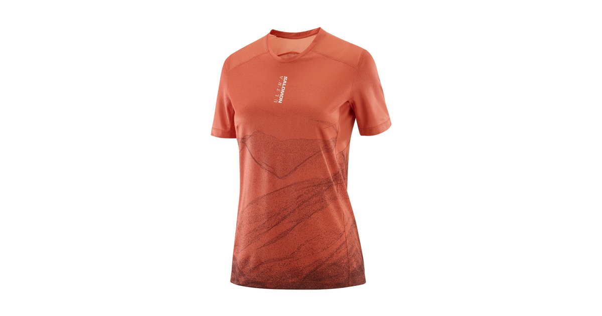 Salomon Maglia S/Lab Ultra AOP donna - Corsa