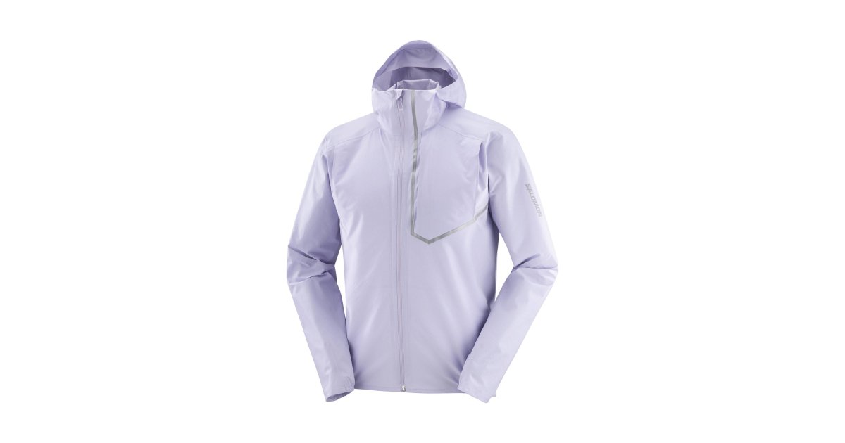Giacca impermeabile Bonatti Trail uomo Iron Salomon