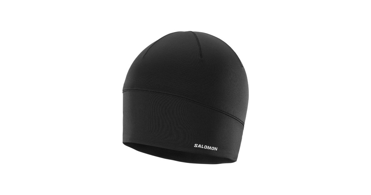 Bonnet Salomon Active noir homme - Accessoire de ski
