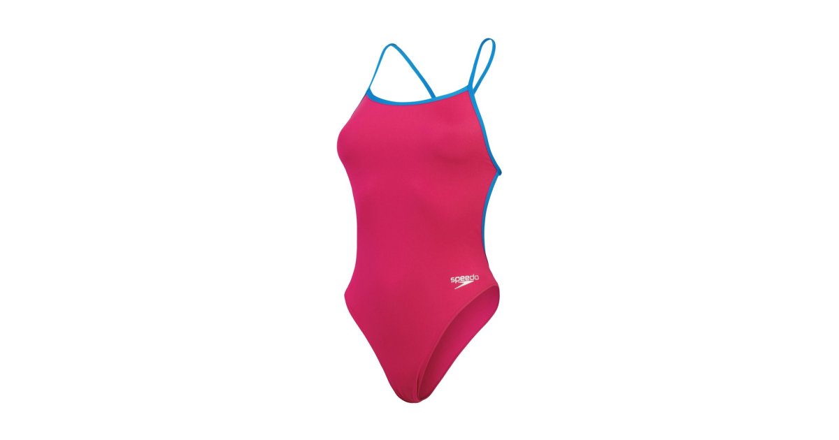 Maillot de bain Eco+ Solid Vback Pur femme Speedo