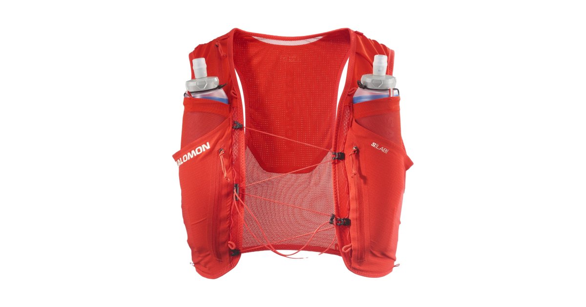 Zaino da trail Salomon S/LAB Sense 6 con borracce