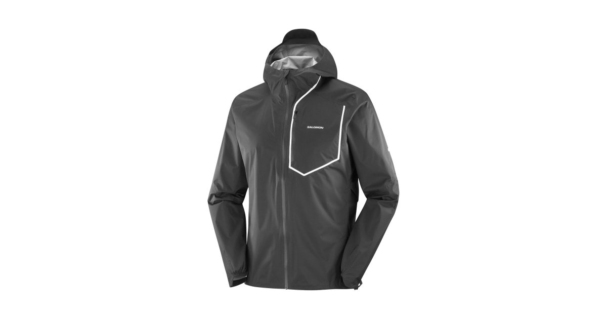Veste de trail imperméable Salomon homme Bonatti Pro