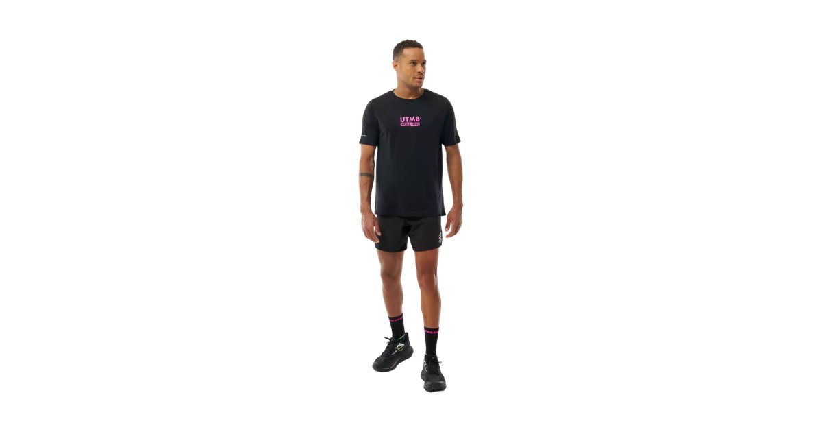T-shirt training uomo Compresssport UTMB 2026 uomo