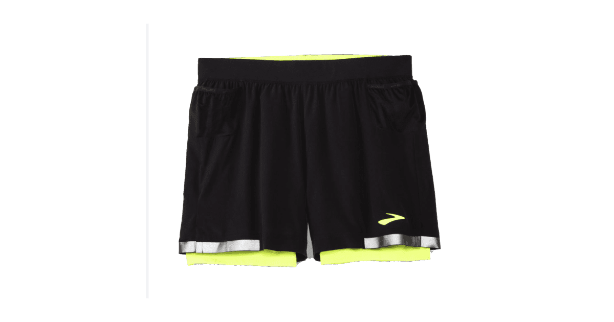 Short de running Brooks – Carbonite 2-en-1 Short Homme