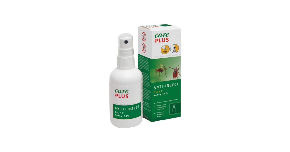 Spray anti-insecte 50 % DEET 60 ml Care Plus