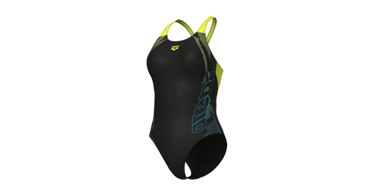 Maillot de bain une pièce Gleam V back femme Arena