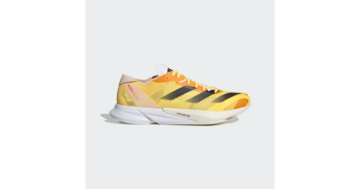 Chaussures running Adizero Adios 8 homme orange Adidas
