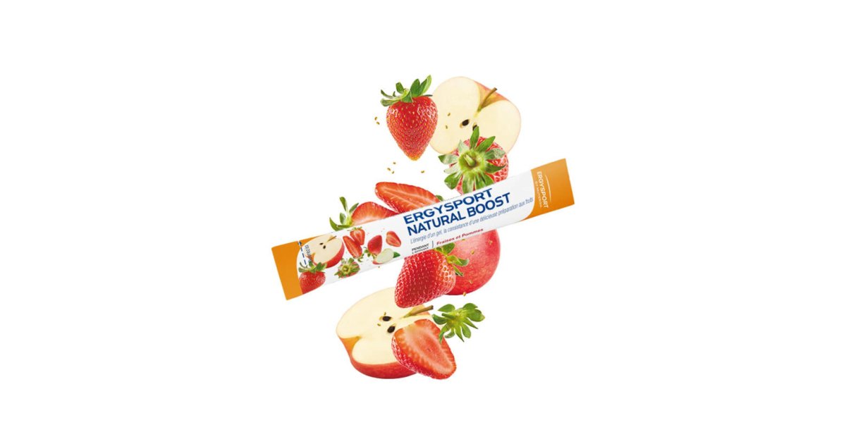 Gels Sport Nat Boost Fraise / Poire - Ergysport