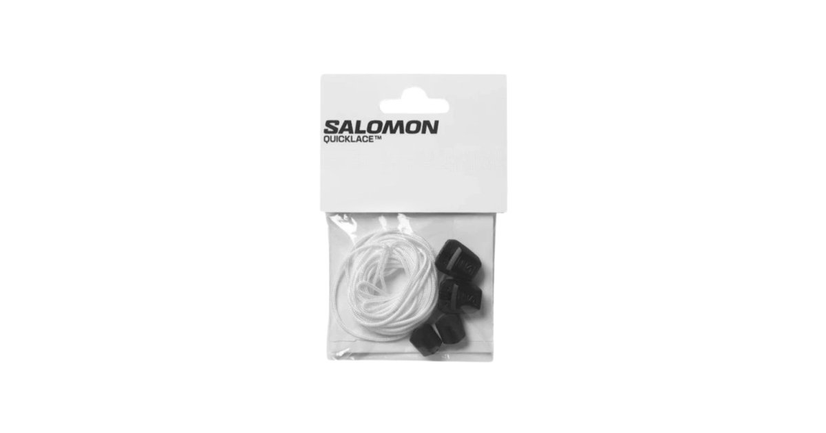 Kit de laçage Quicklace blanc Salomon - Trail running