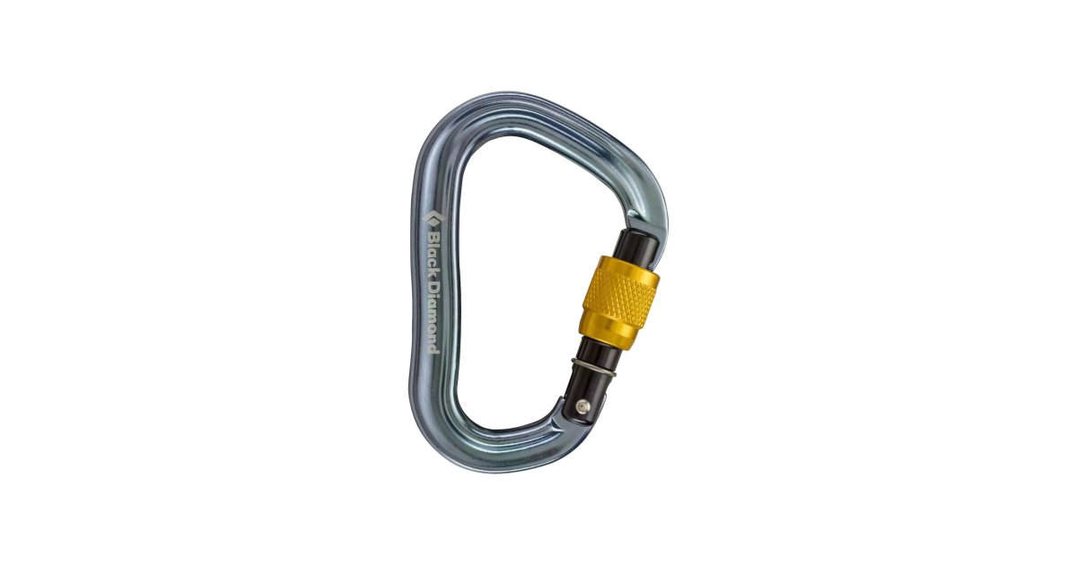 Mousqueton Vaporlock Screwgate Blanc Diamond