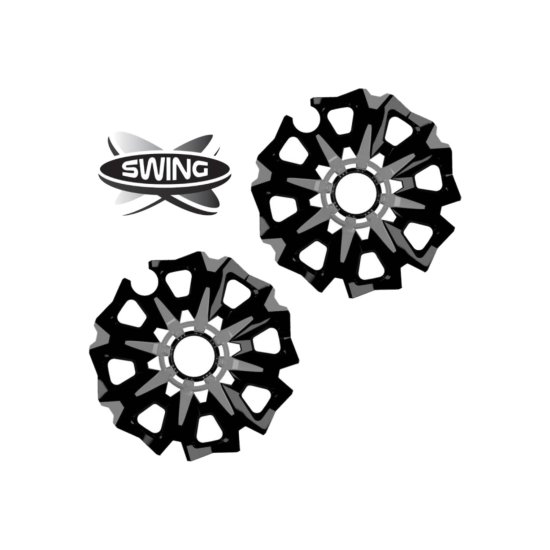 KIT Bastoni Camminata RONDELLE TSL SWING ALU 55